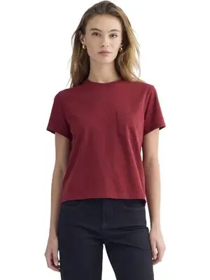 EVERLANE Box-Cut Essential Cotton T-Shirt